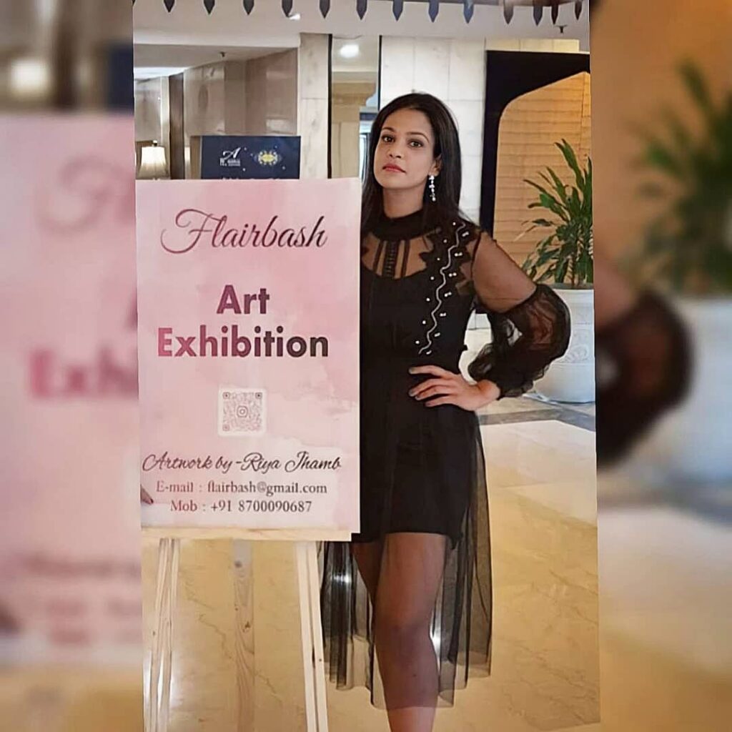 "FLAIRBASH" BY Riya Jhamb and Supriya Jhamb (CANVAS PAINTINGS and ART ...