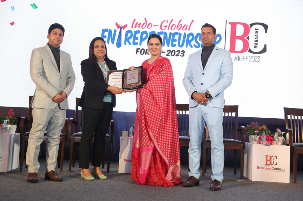 Indo Global Entrepreneurship Forum Awards Neha Agarwal, Founder & Director Digi Acai - Women ...