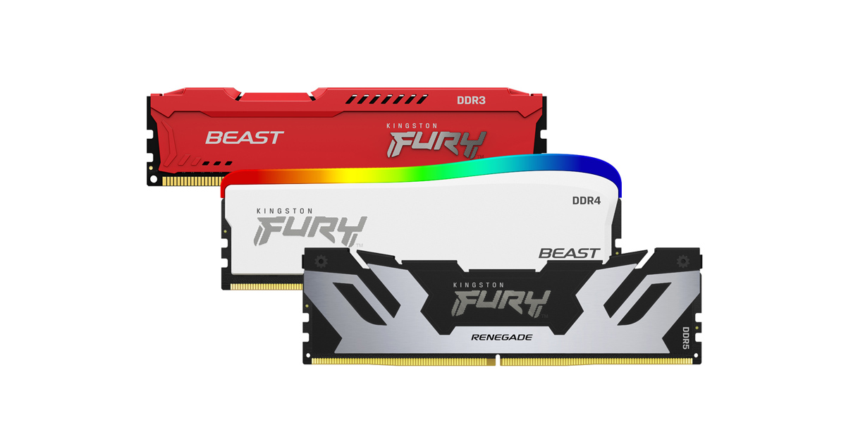 Kingston Technology Ships 100 Million Overclockable Modules - RKD Live