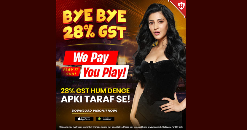 Vision11: Gaming Without GST Hassles: Play and Let Vision Pay the 28% GST - RKD Live