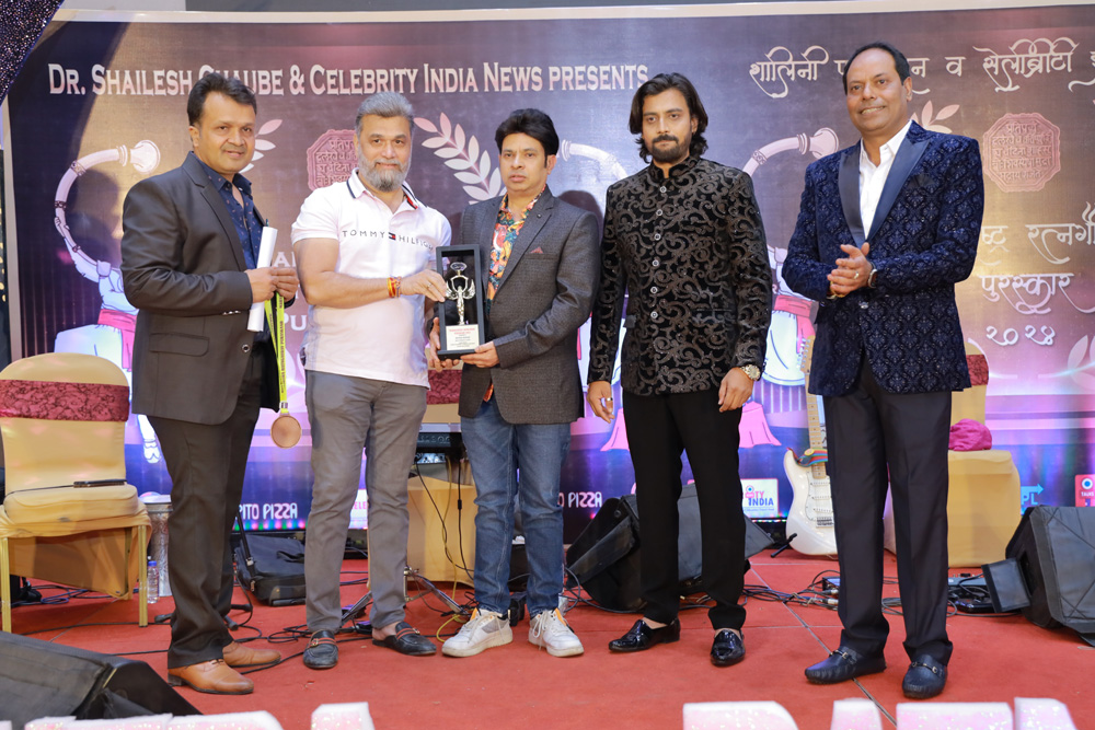 Producer & Actor Shantanu Bhamare Awarded as Best Producer & Actor in ...